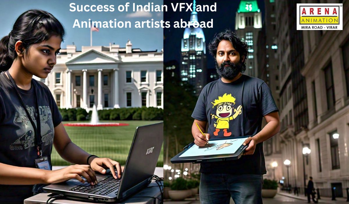 India:Rising Star Of VFX Animation Outsourcing - arena animation virar