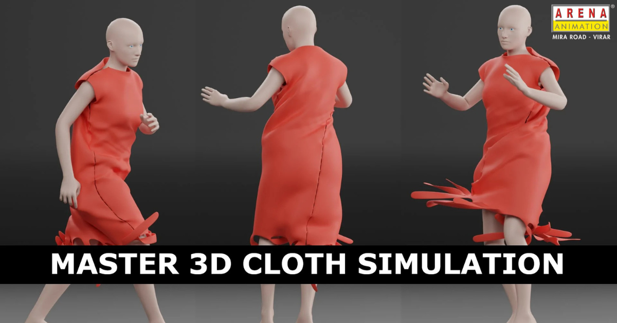 Learn with Animation Course at Mira Road: Cloth & Hair Sim